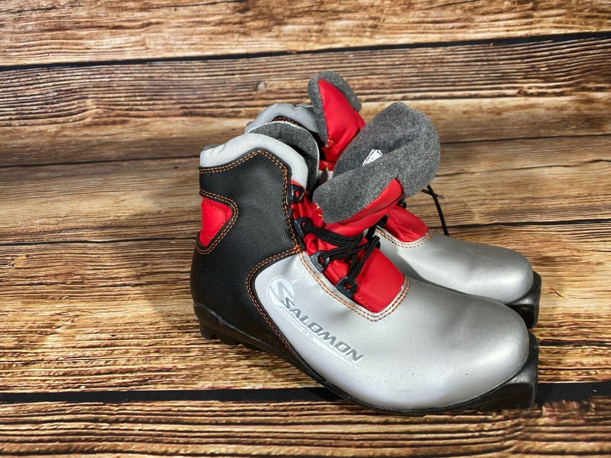 SALOMON Cross Country Ski Boots Size EU37 1/3 US5 SNS profil 2024 – Nordics Value