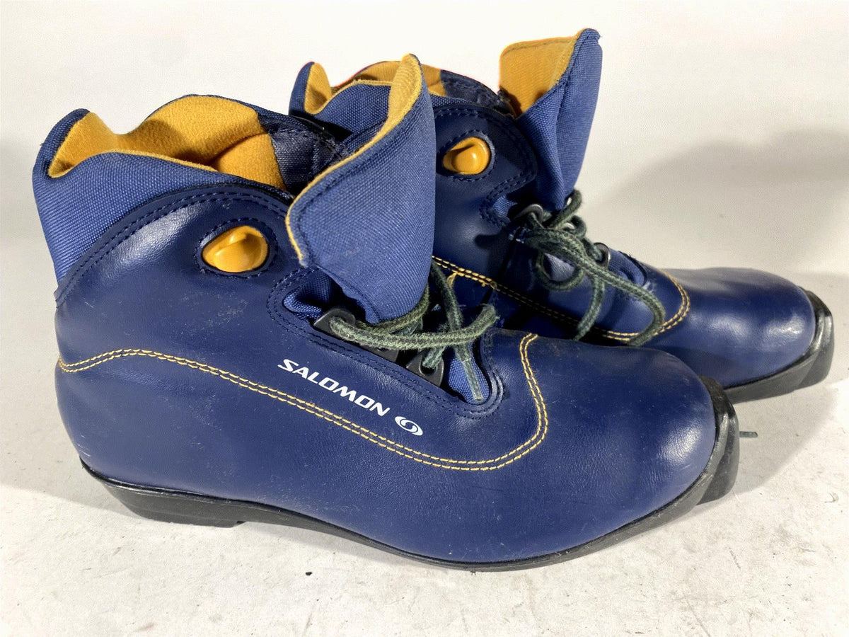 SALOMON Classic Nordic Cross Country Ski Boots Size EU39 US6 SNS Profi ...
