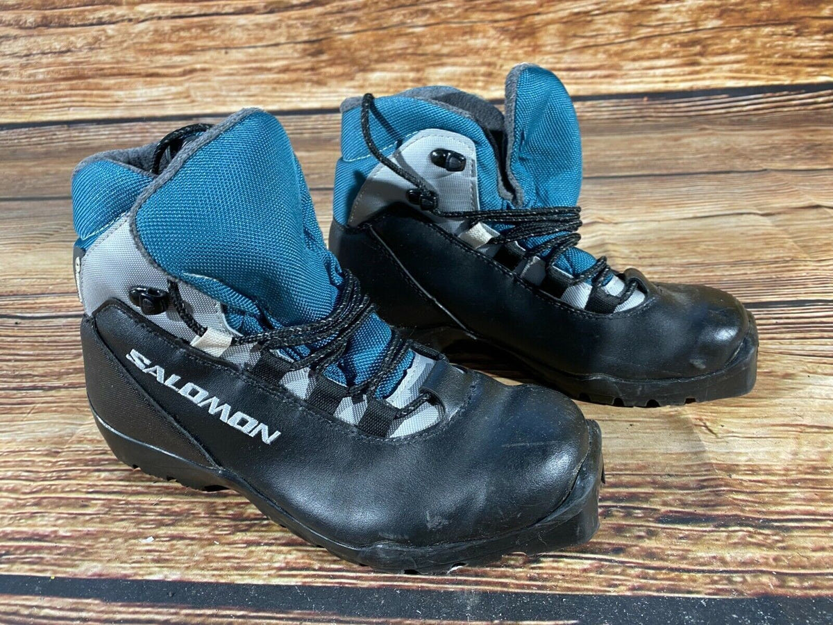 Salomon Nordic Cross Country Ski Boots Size EU39 US7 SNS profil 2324 ...